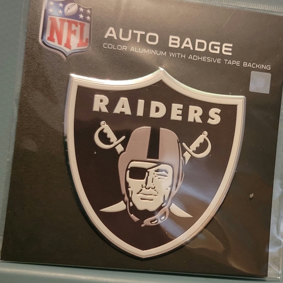 Wincraft | Other | Raiders Legendary Logo Aluminum High Quality Logo ...